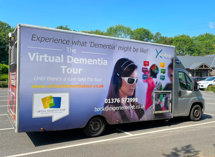 Virtual Dementia Tour Mobile - Training 2 Care UK Ltd